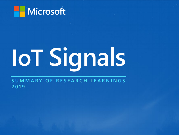 Microsoft Azure – IoT Signals Report - AREA