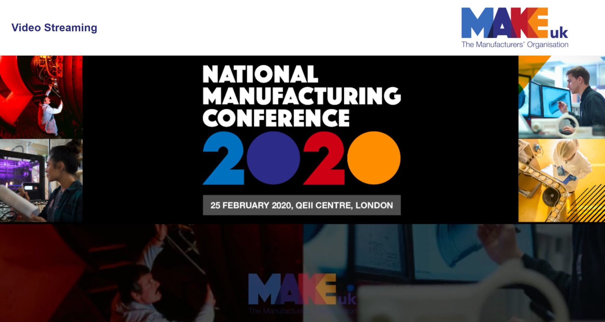 National Manufacturing Conference 2020 - AREA