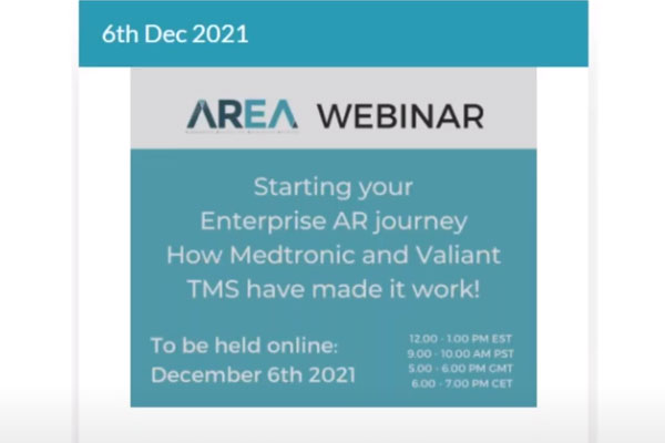 Starting your Enterprise AR journey How Medtronic and Valiant TMS have ...